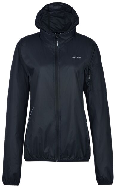 JOTUNHEIM Vindjakke packable dame Solid Caviar Dame | Sport1.no