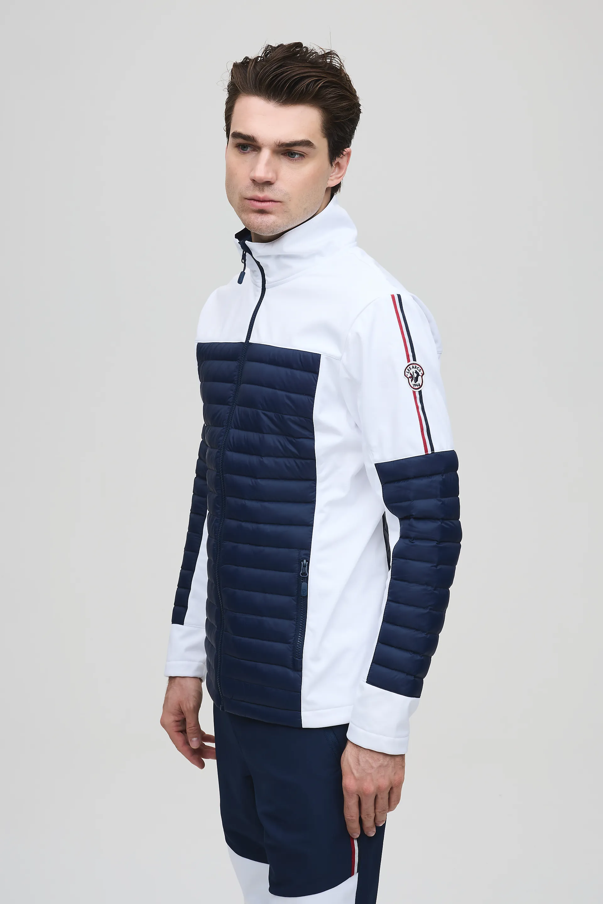 LES ARCS Matheo pant M 013/navy-white Herre | Sport1.no