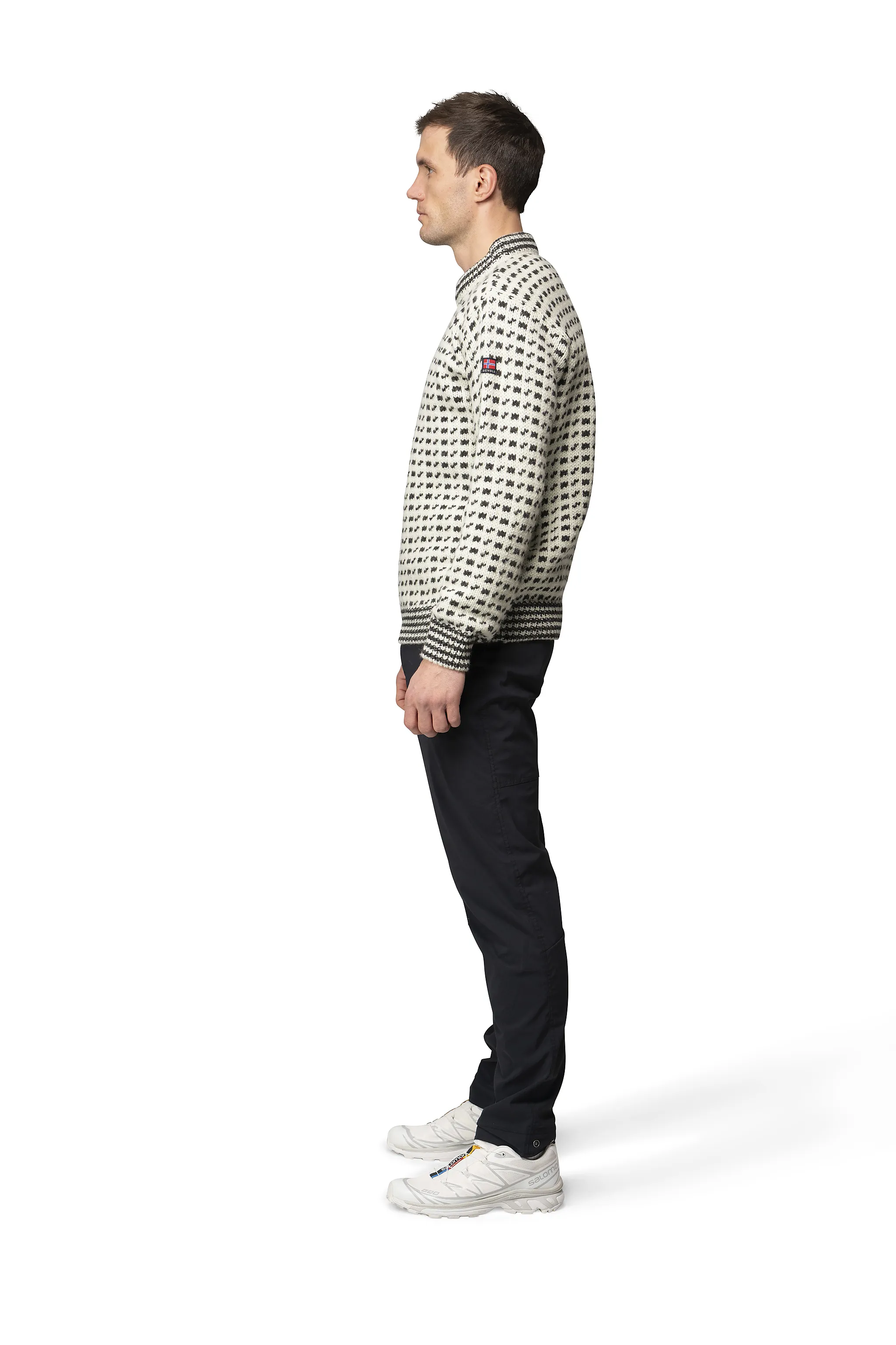 DEVOLD ORIGINAL ISLENDER ULLGENSER HERRE OFFWHITE/ANTH. Unisex ...