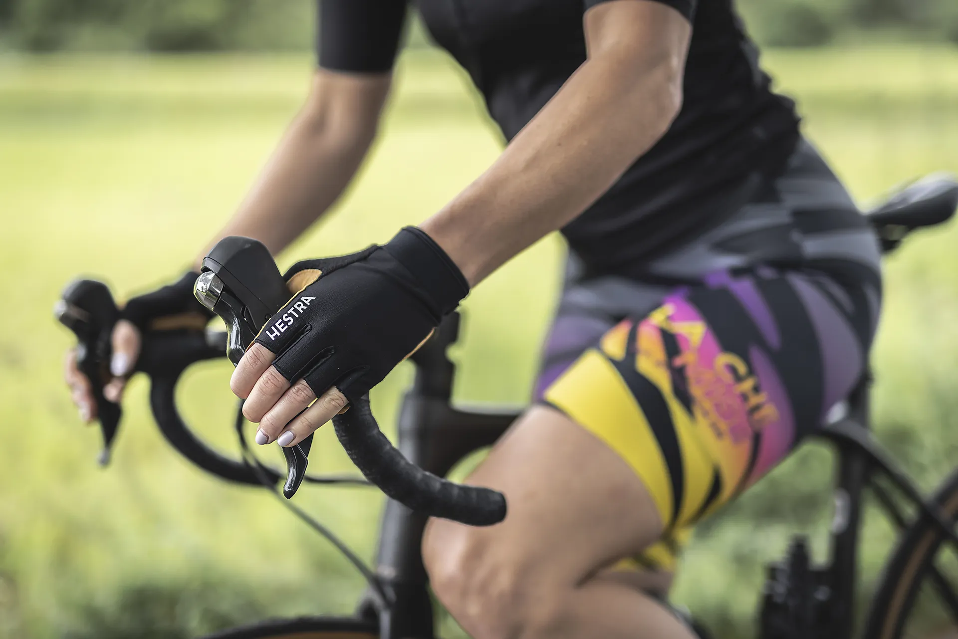 HESTRA Bike Guard Short - 5 finger Black Alle | Sport1.no