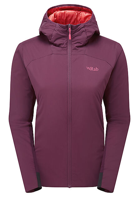 RAB Xenair Alpine Flex Jacket Wmns Mulberry Dame | Intersport.no