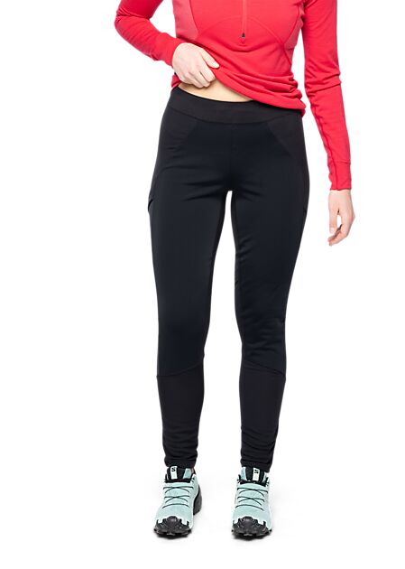 BERGANS OF NORWAY Fløyen Winter Tights Women Black Dame | Sport1.no