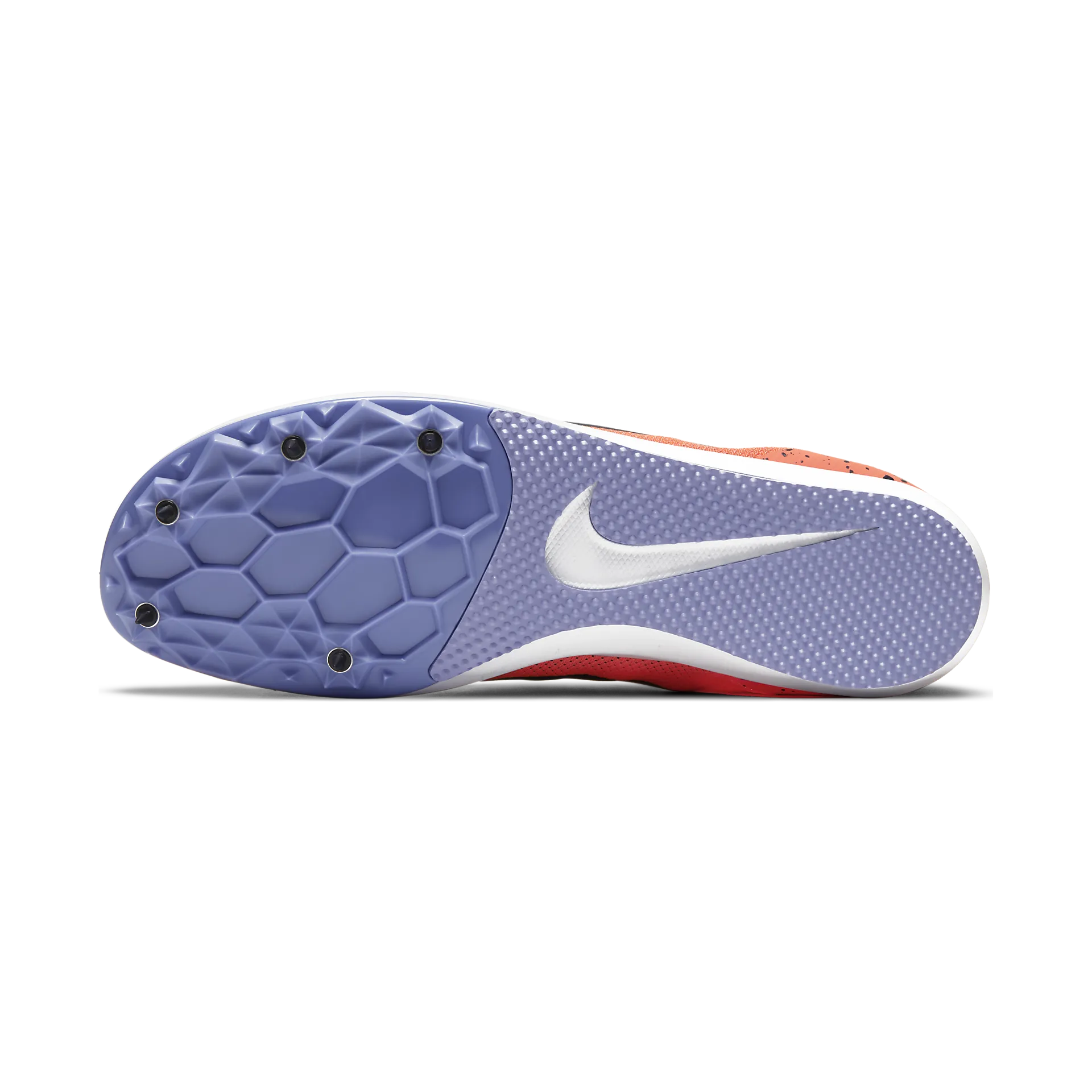 NIKE Zoom Rival D 10 BRIGHT MANGO/BLACKENED BLUE-PURPLE Unisex ...
