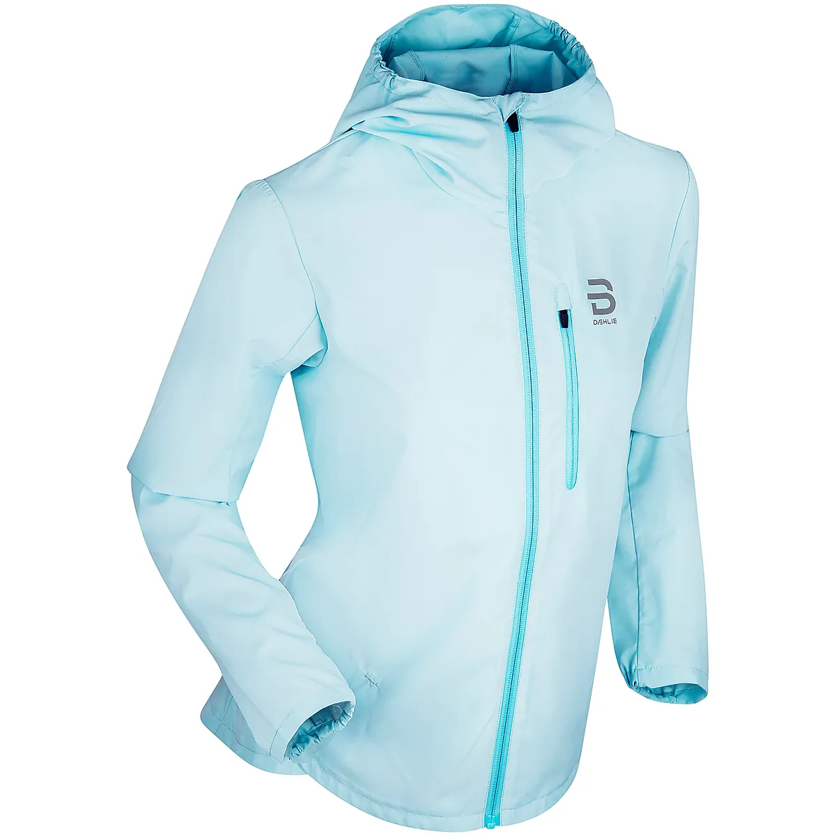 DÆHLIE Jacket Run løpejakke dame Iced Aqua Dame | Intersport.no