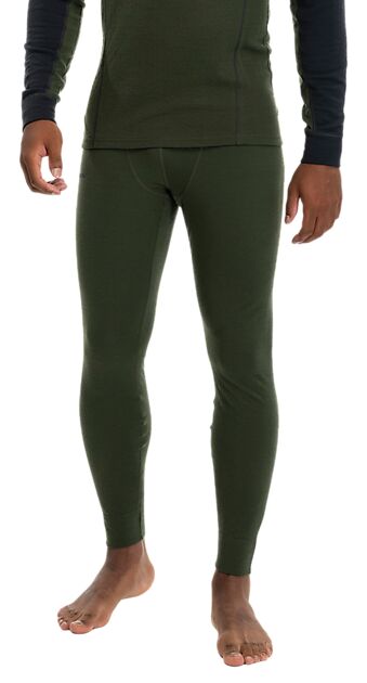 BERGANS OF NORWAY Inner:Dual Merino Tights Men Pine Forest Herre ...