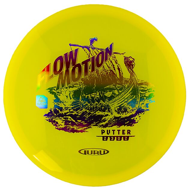 GURU Glacier Line Putter Flow Motion Yellow Alle | Sport1.no