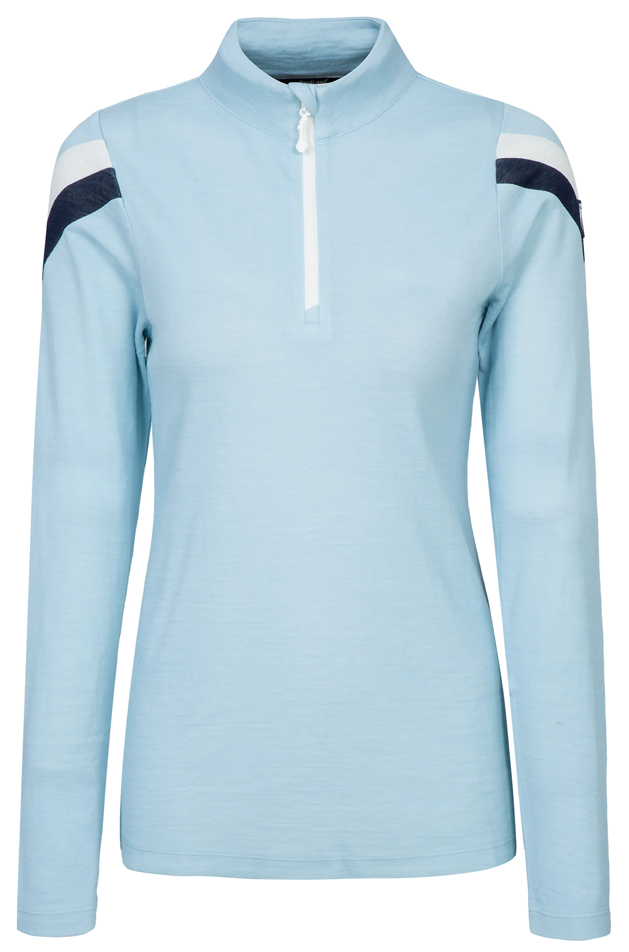WOOLLAND Ryten LS Top Woman Light Sky Dame | Intersport.no