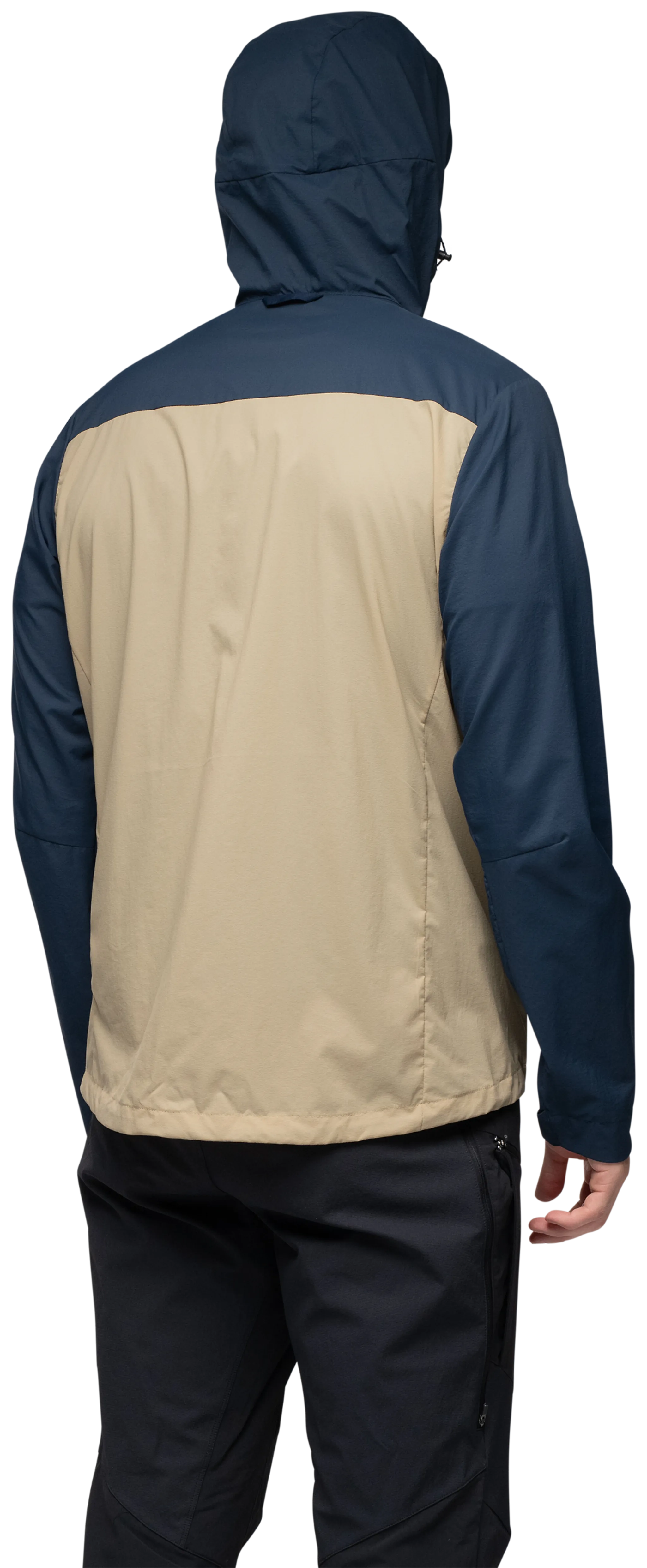 BERGANS OF NORWAY Rabot Windbreaker Jacket Men Warm Sand/Navy Blue ...