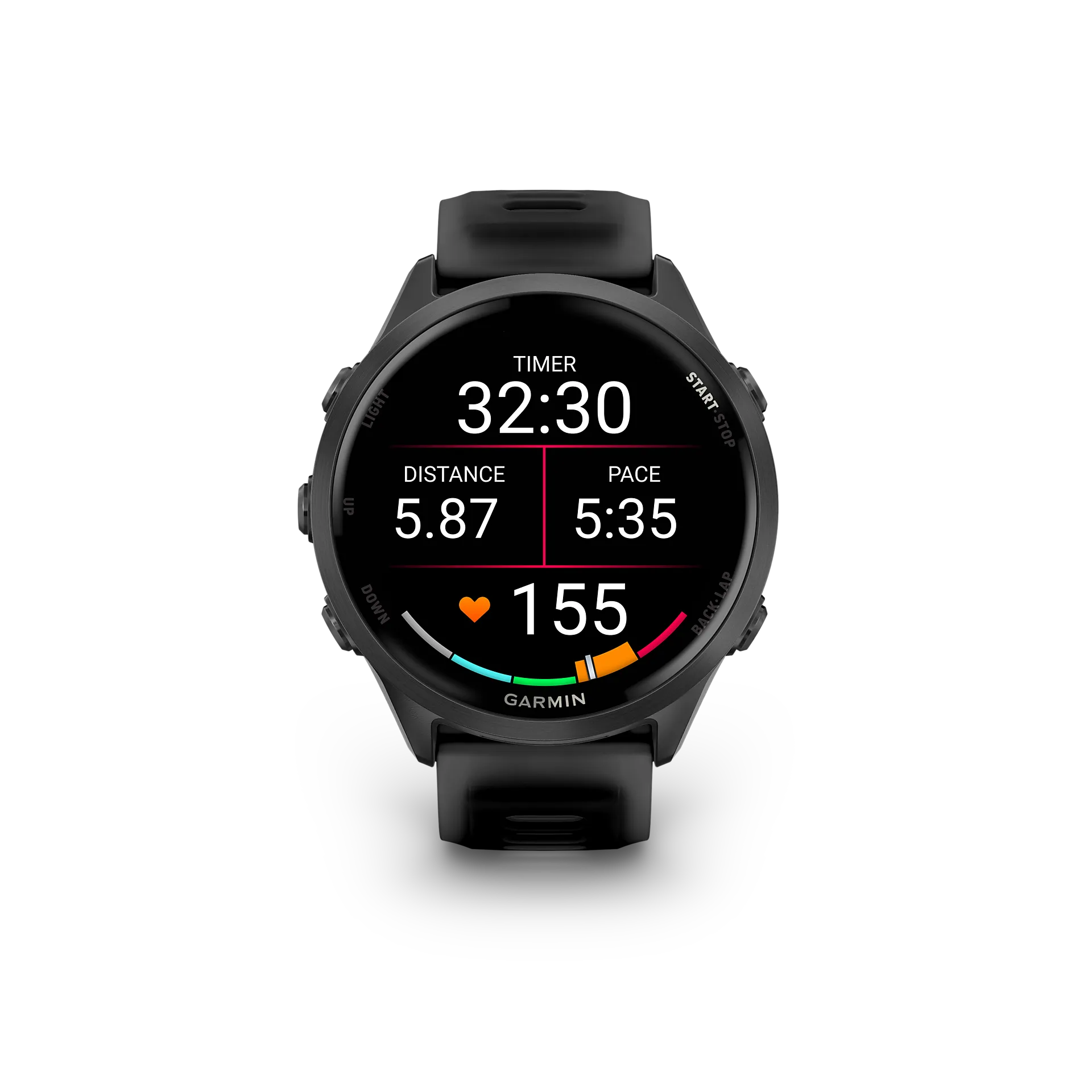 GARMIN Forerunner 570 - 47 mm Black Unisex | Løplabbet.no