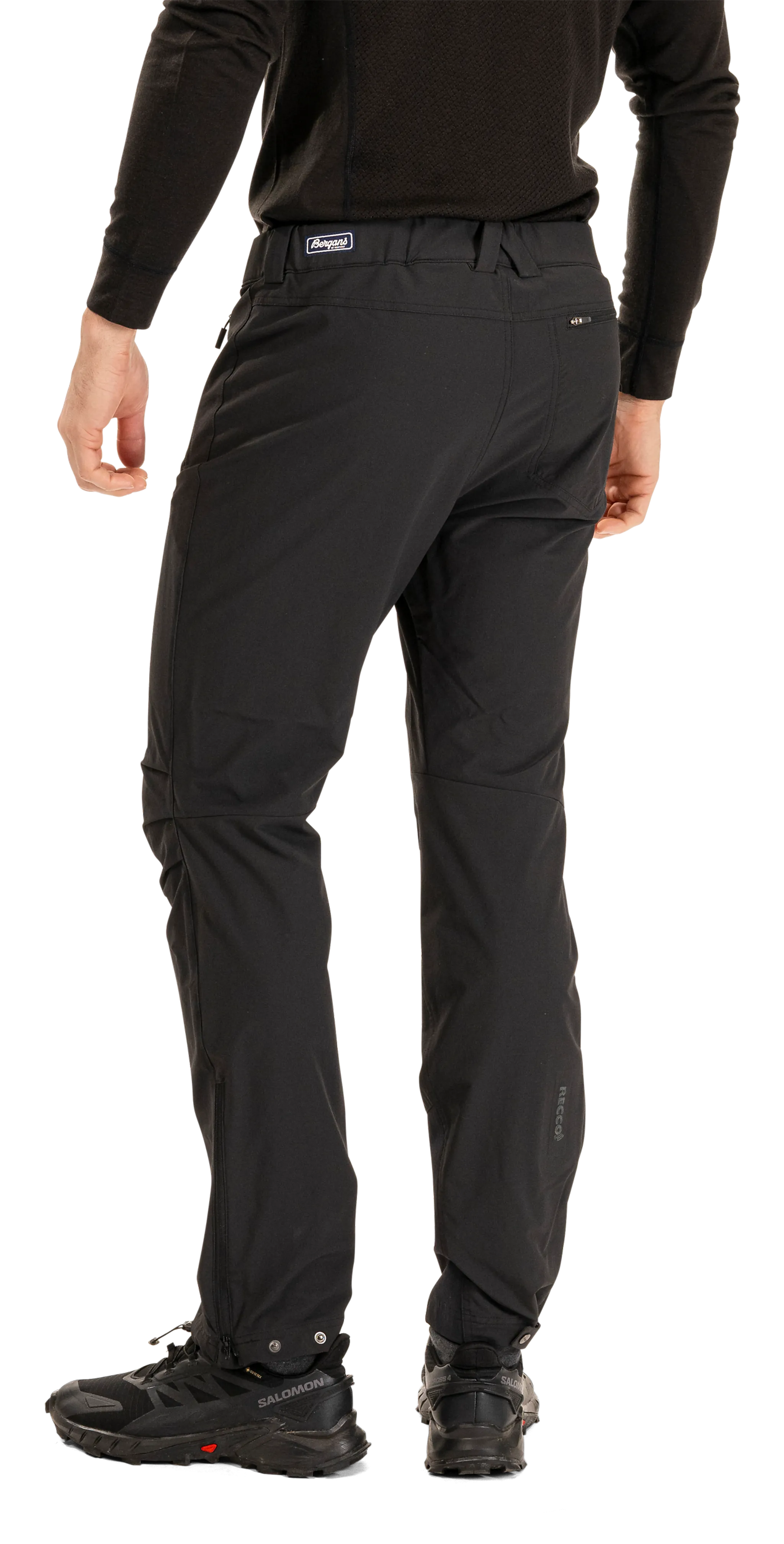 BERGANS OF NORWAY Breheimen Softshell Pants Black Herre | Sport1.no