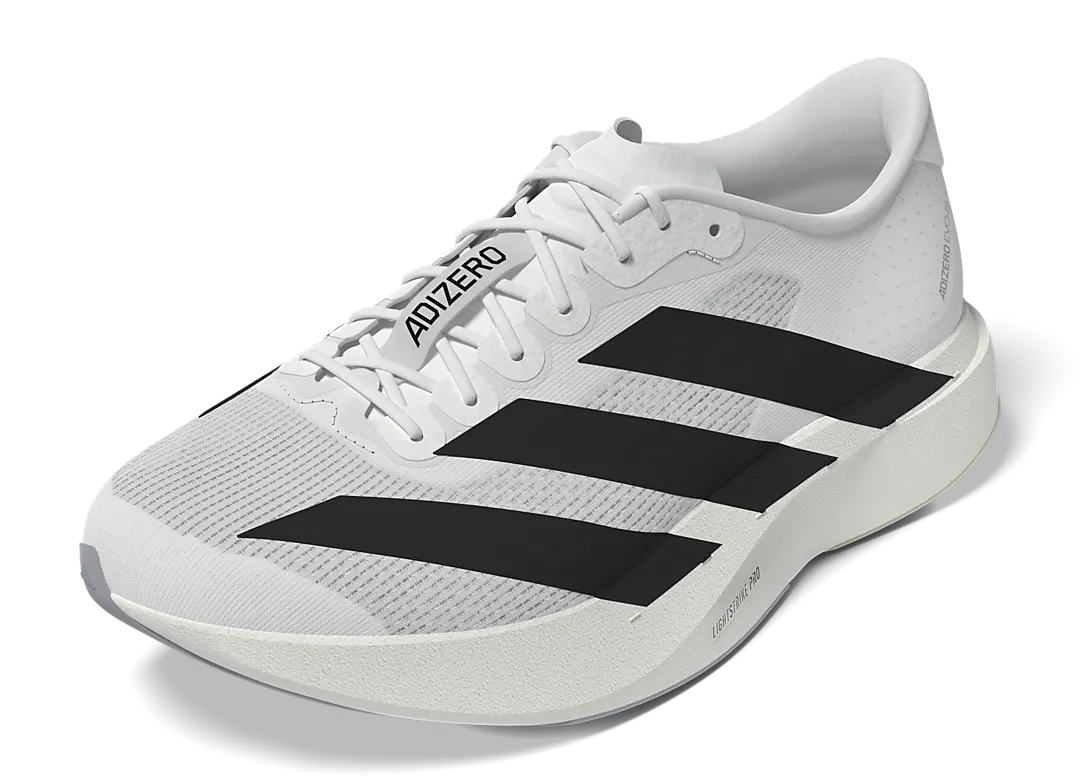 ADIDAS Adizero EVO SL Sko FTWWHT/CBLACK/FTWWHT Herre | Sport1.no