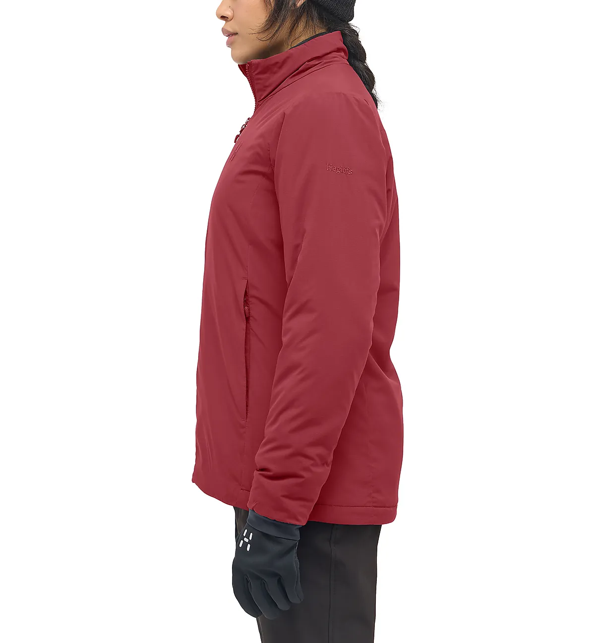 HAGLÖFS Mimic Alert Jacket Women Carmine Red Dame | Intersport.no
