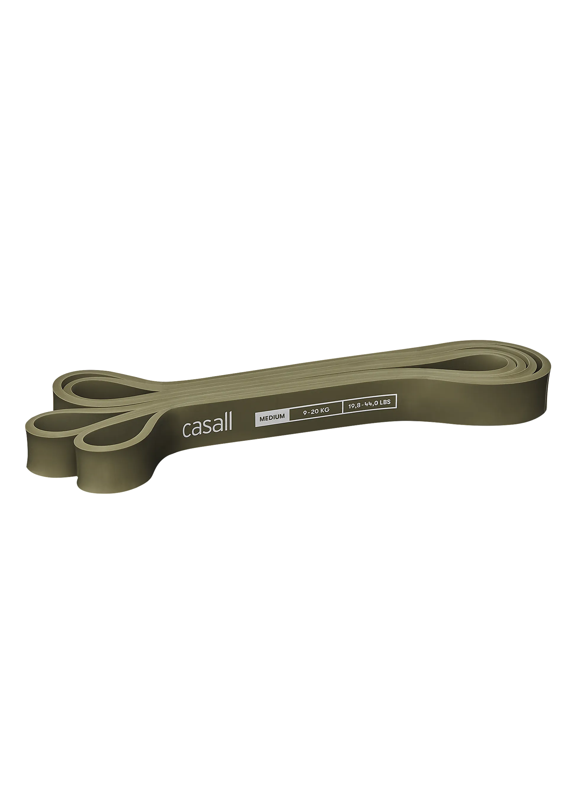 CASALL Long rubber band medium Mid Green Alle | Sport1.no