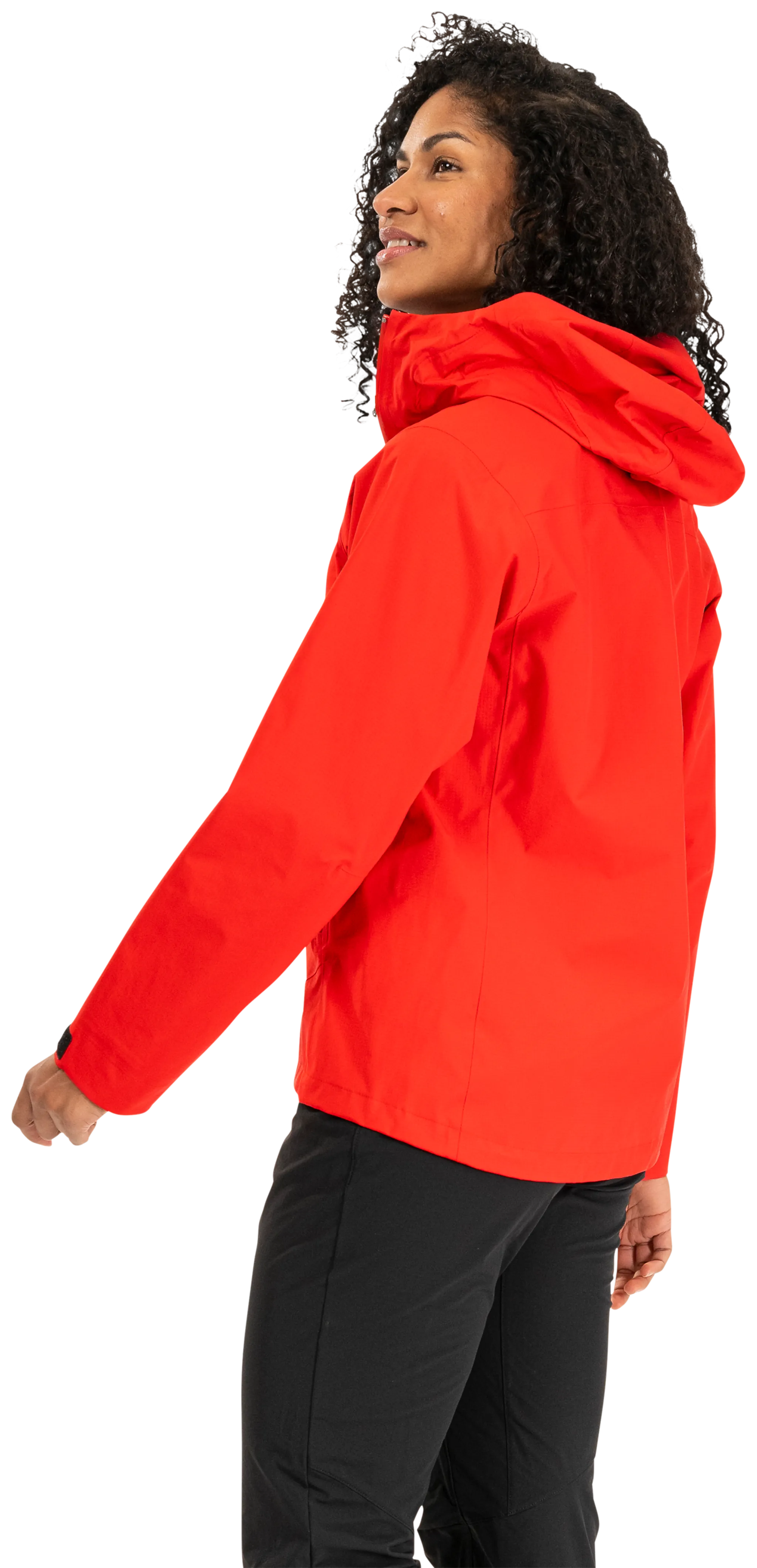 BERGANS OF NORWAY Essentials 3L Shell Jacket Women Fire Red Dame ...
