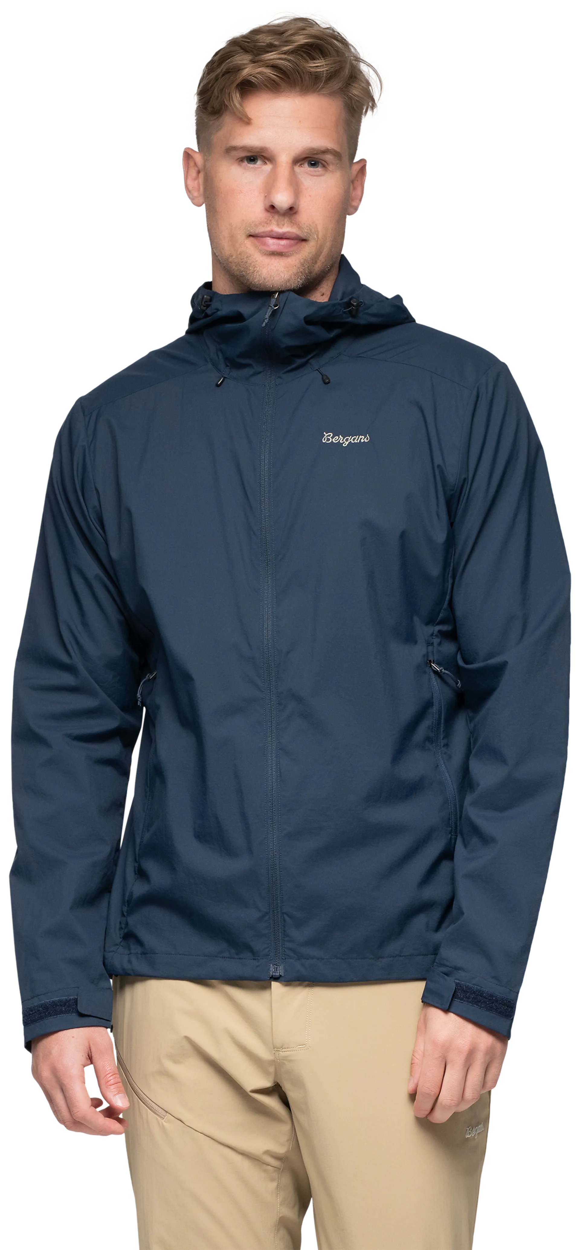 BERGANS OF NORWAY Rabot Windbreaker Jacket Men Navy Blue Herre | Sport1.no