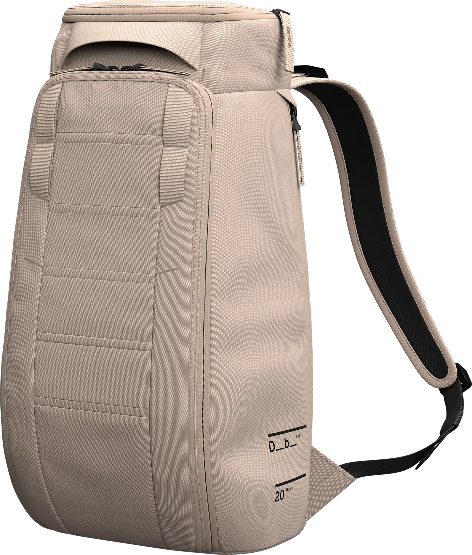 DB Hugger Backpack 20L 1015/Fogbow Beige Unisex | Sport1.no