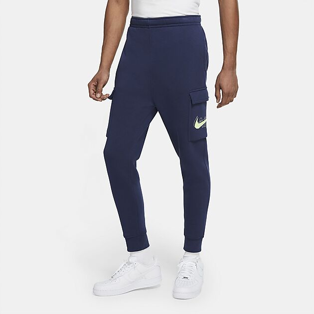 NIKE Sportswear Cargo Pants bukse herre 410-MIDNIGHT NAVY Herre ...