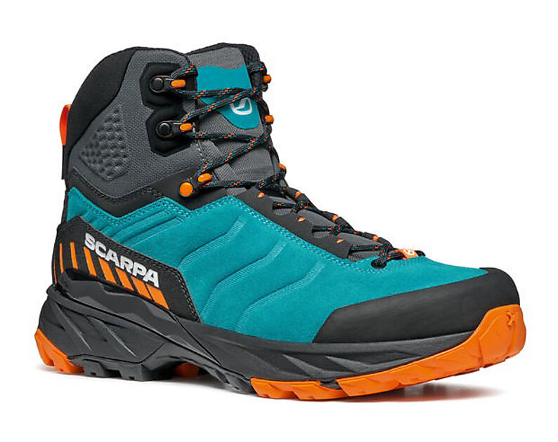 SCARPA Rush Trk Gtx Pagoda Blue-Mango Herre | Sport1.no