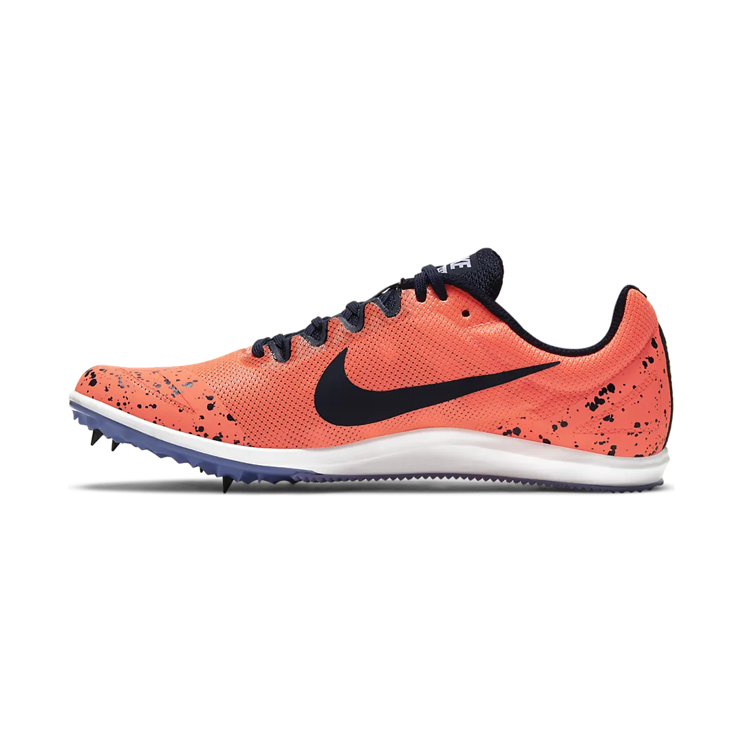 NIKE Zoom Rival D 10 BRIGHT MANGO/BLACKENED BLUE-PURPLE Unisex ...