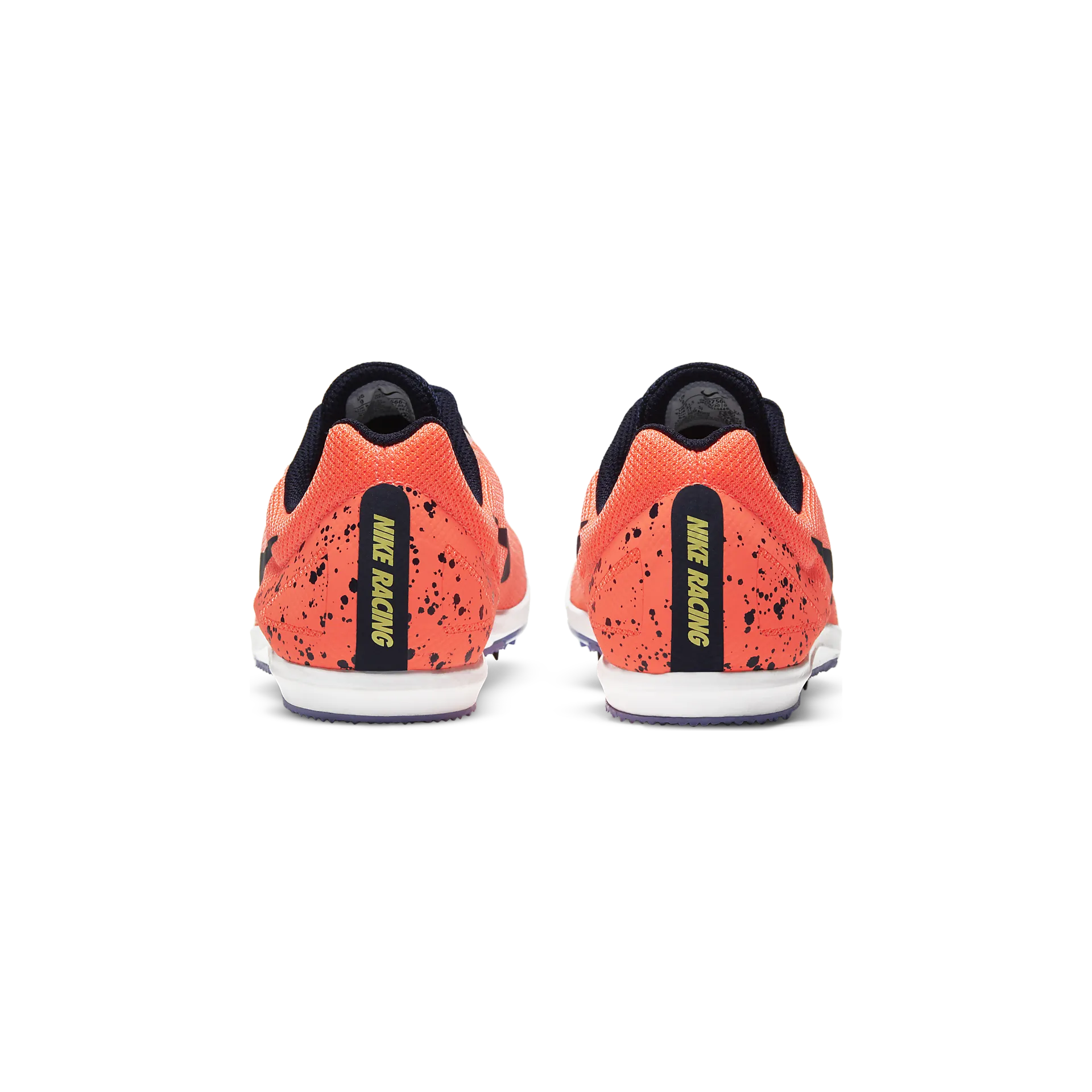 NIKE Zoom Rival D 10 BRIGHT MANGO/BLACKENED BLUE-PURPLE Unisex ...