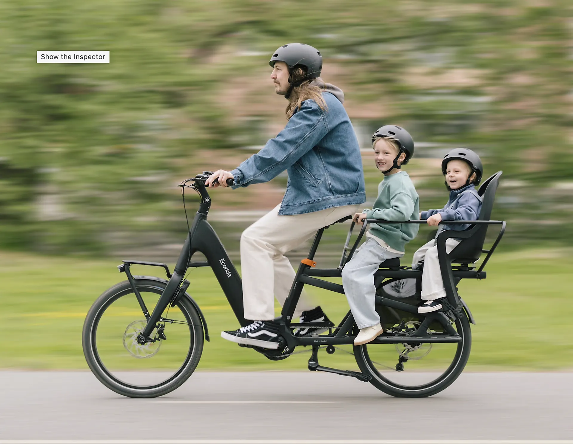 ECORIDE Loader 4, 812 Longtail, EP6-Cargo, Nexus 5 Black Unisex | Sport1.no