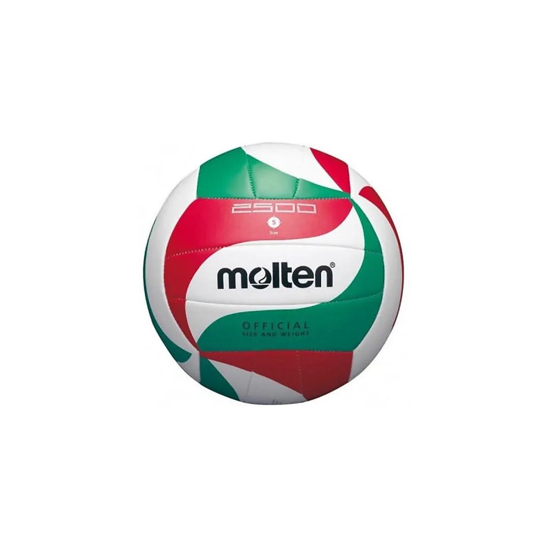 MOLTEN Molten volleyball 2500 light white/green/red Alle | Sport1.no