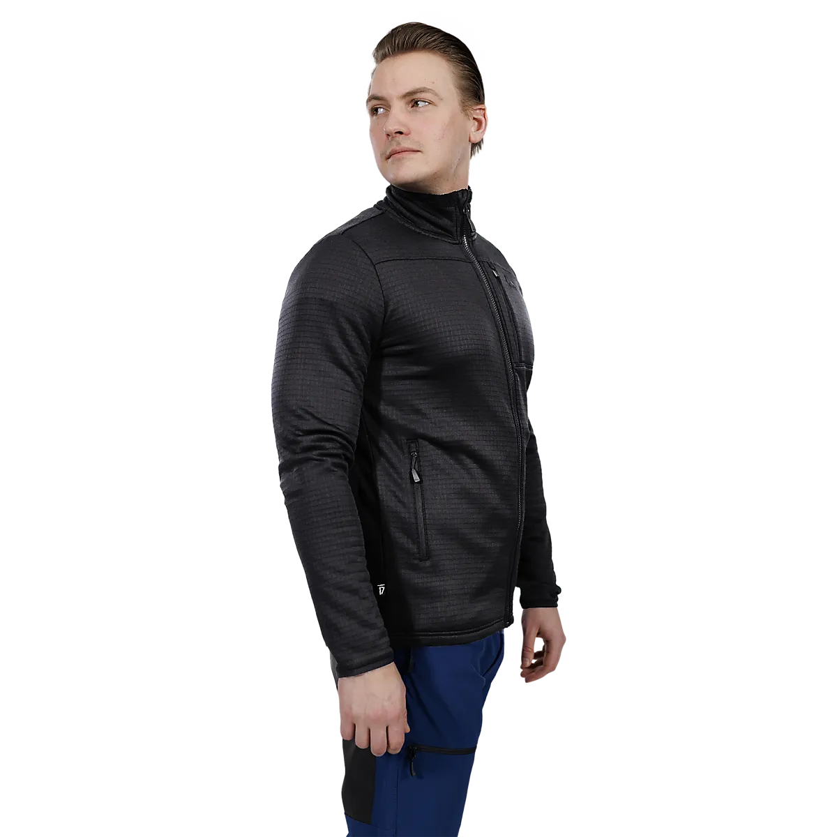 NORHEIM KVIKNE M TEKNISK FLEECEJAKKE JET BLACK Herre | Intersport.no