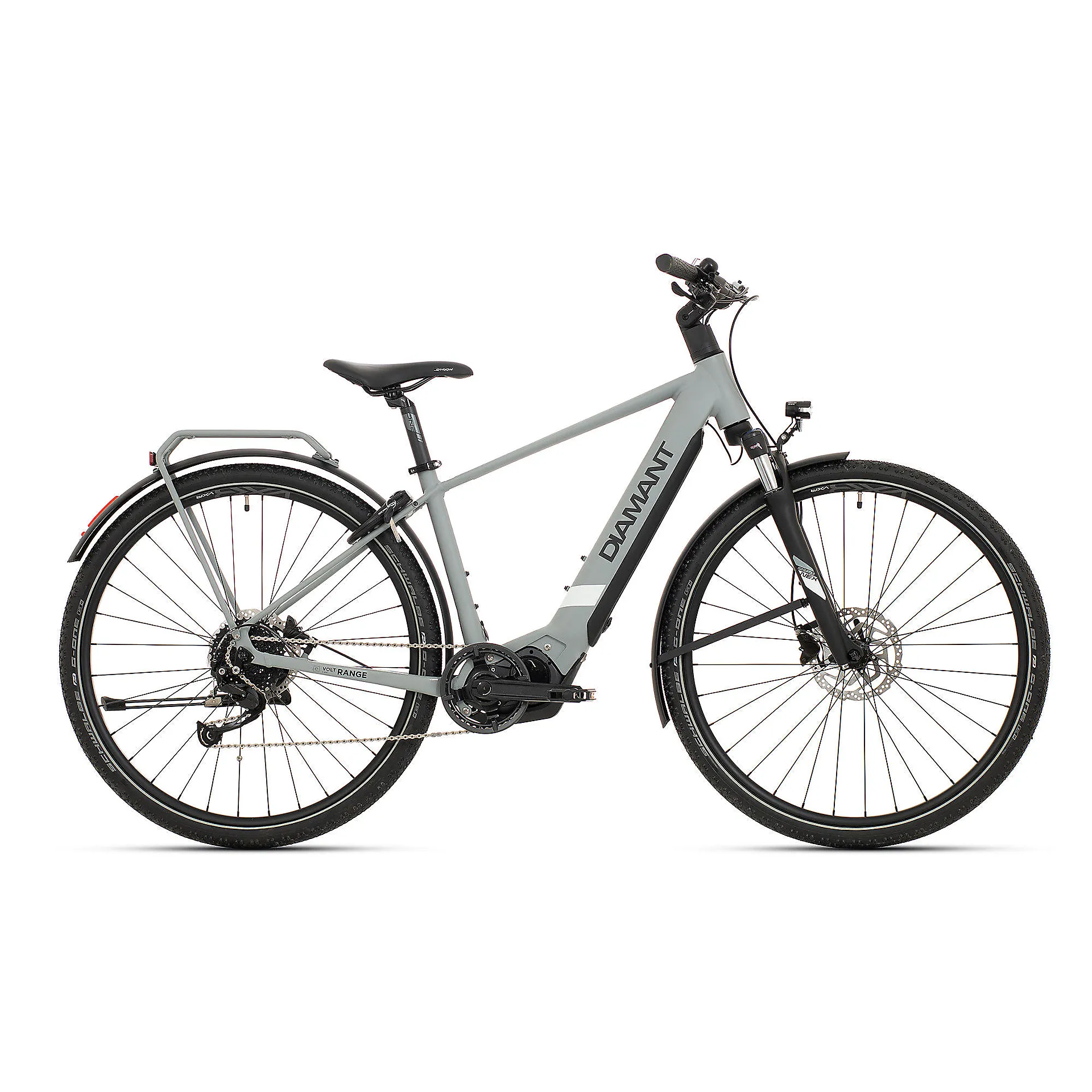 DIAMANT Volt Range elsykkel MATTE GREY Herre | Intersport.no