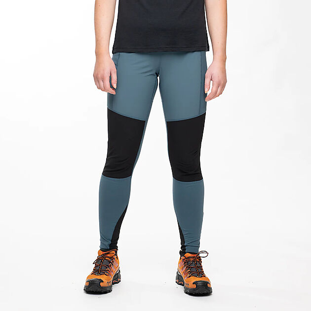 BERGANS OF NORWAY Fløyen Outdoor Tights Women Orion Blue/Black Dame ...