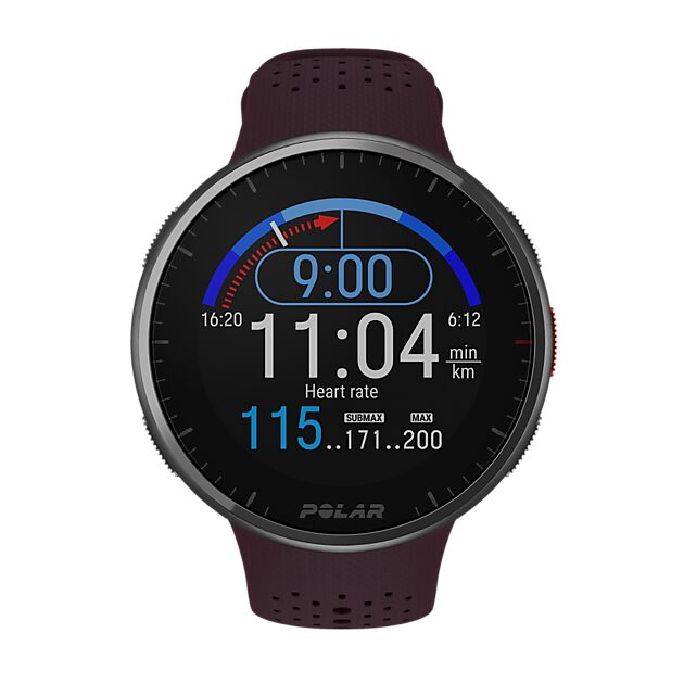 POLAR POLAR PACER PRO Maroon/Plum Alle | Sport1.no