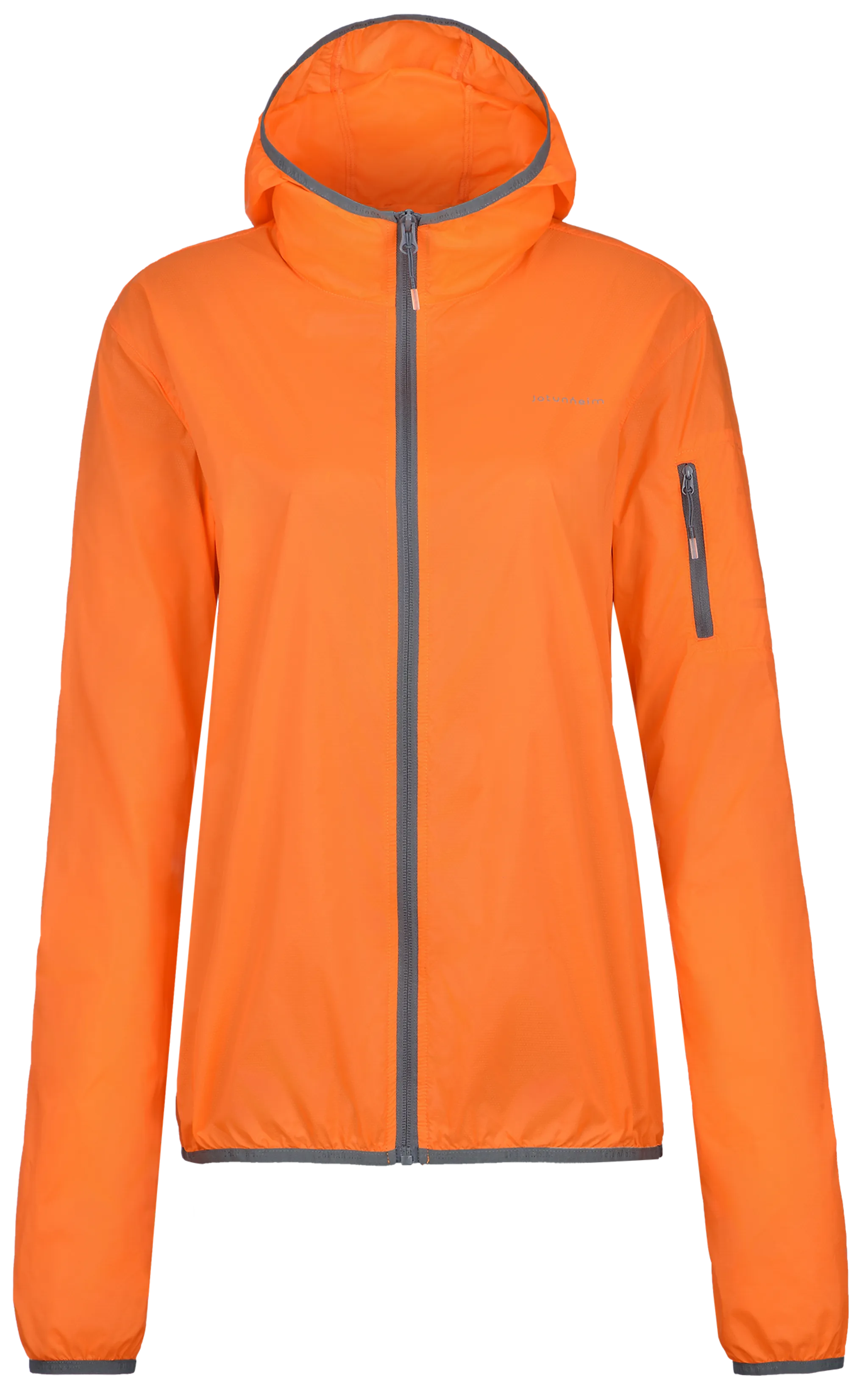 JOTUNHEIM Vindjakke packable dame Orange Tiger/Iron Gate Dame | Sport1.no