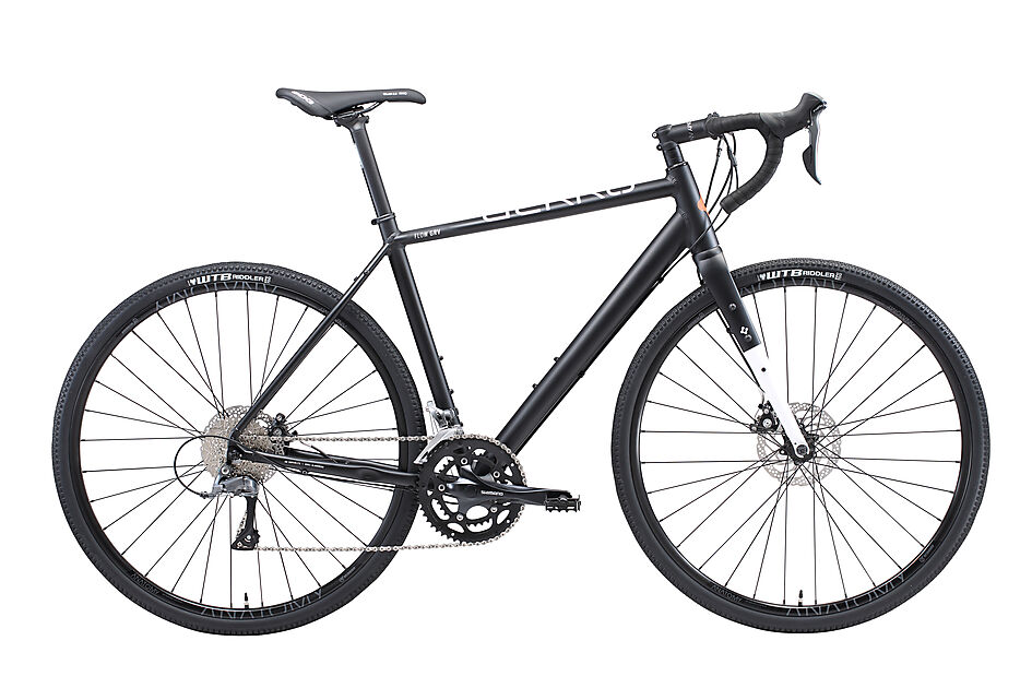 GEKKO GEKKO FLOW GRV 700C CLARIS 16S MATTE BLACK Unisex | Sport1.no