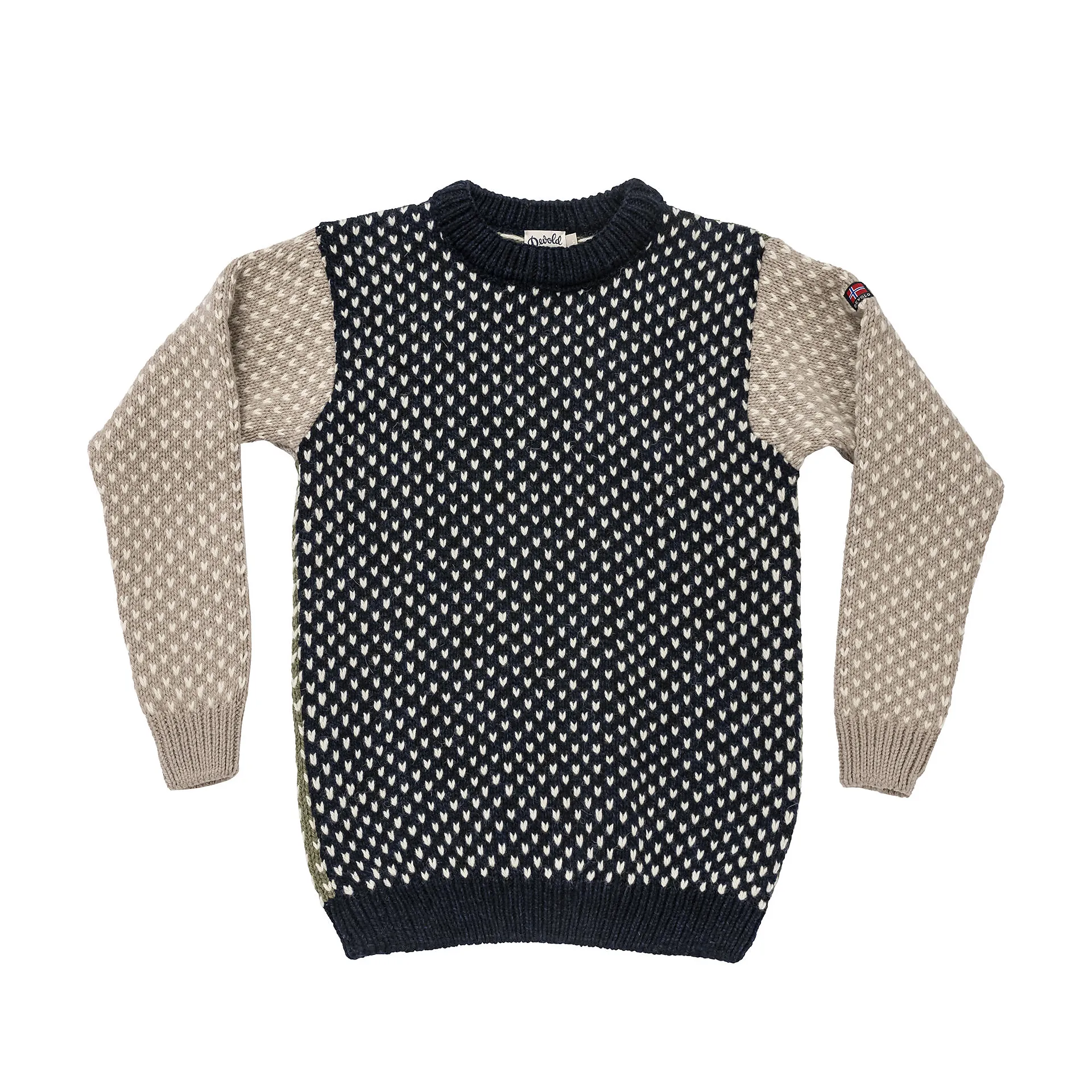 DEVOLD ORIGINAL ISLENDER ULLGENSER HERRE OFFWHITE/ANTH. Unisex ...