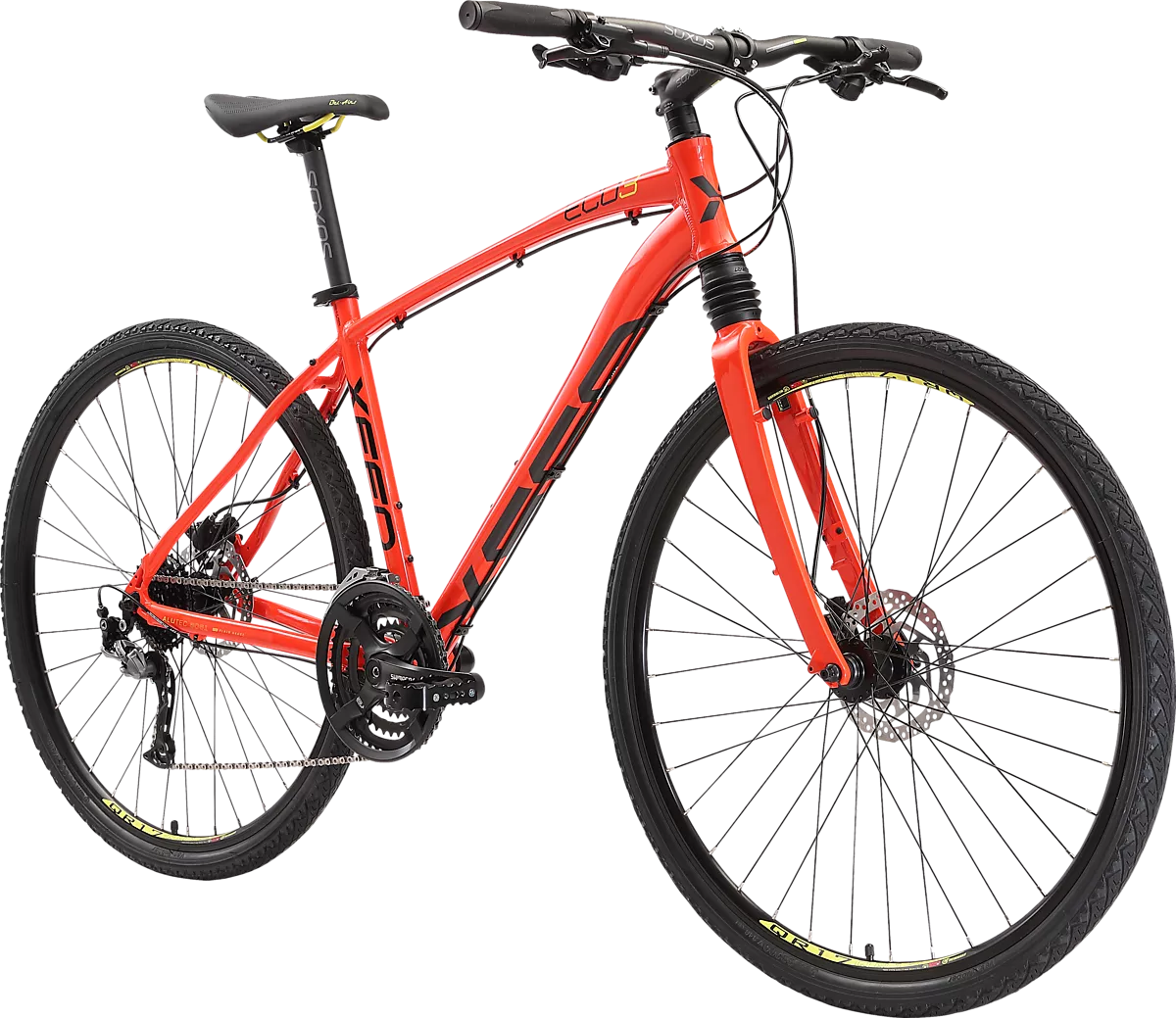 XEED ECO 3 SPORT MIX 700C 27S GLOSSY RED Unisex | Sport1.no