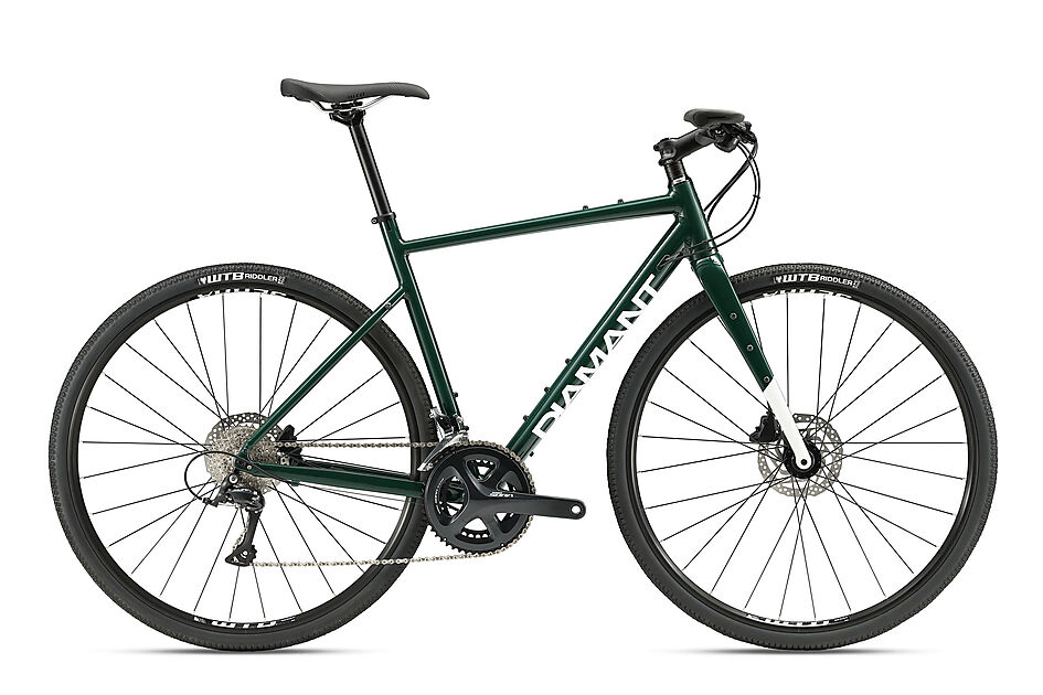 DIAMANT AR Venture 1 gravelsykkel Dark Racing Green Alle | Intersport.no