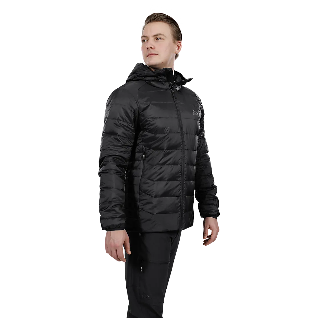 NORHEIM Granitt Pro tynn dunjakke herre JET BLACK Herre | Intersport.no