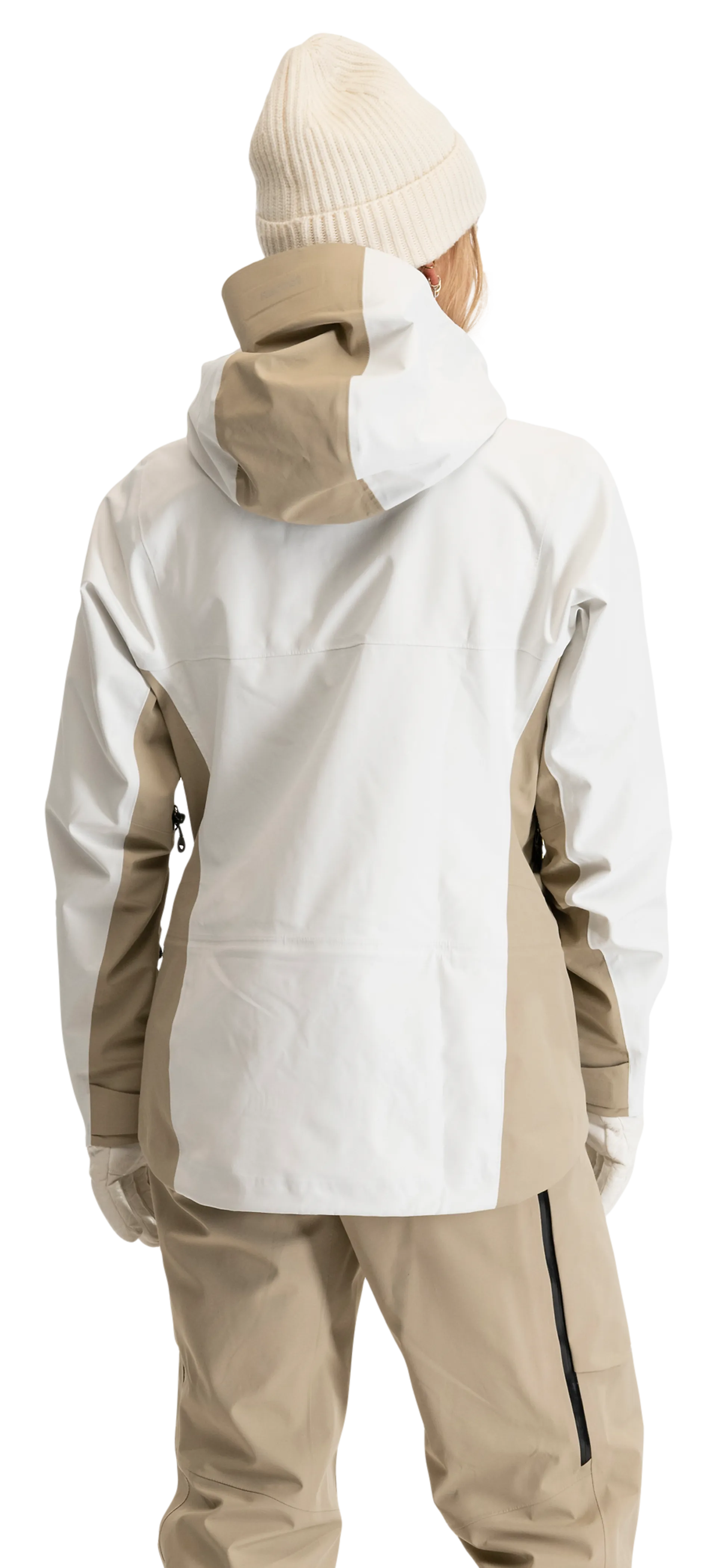 BERGANS OF NORWAY Oppdal 3L Shell Jacket Women Arctic White/Sandstone ...