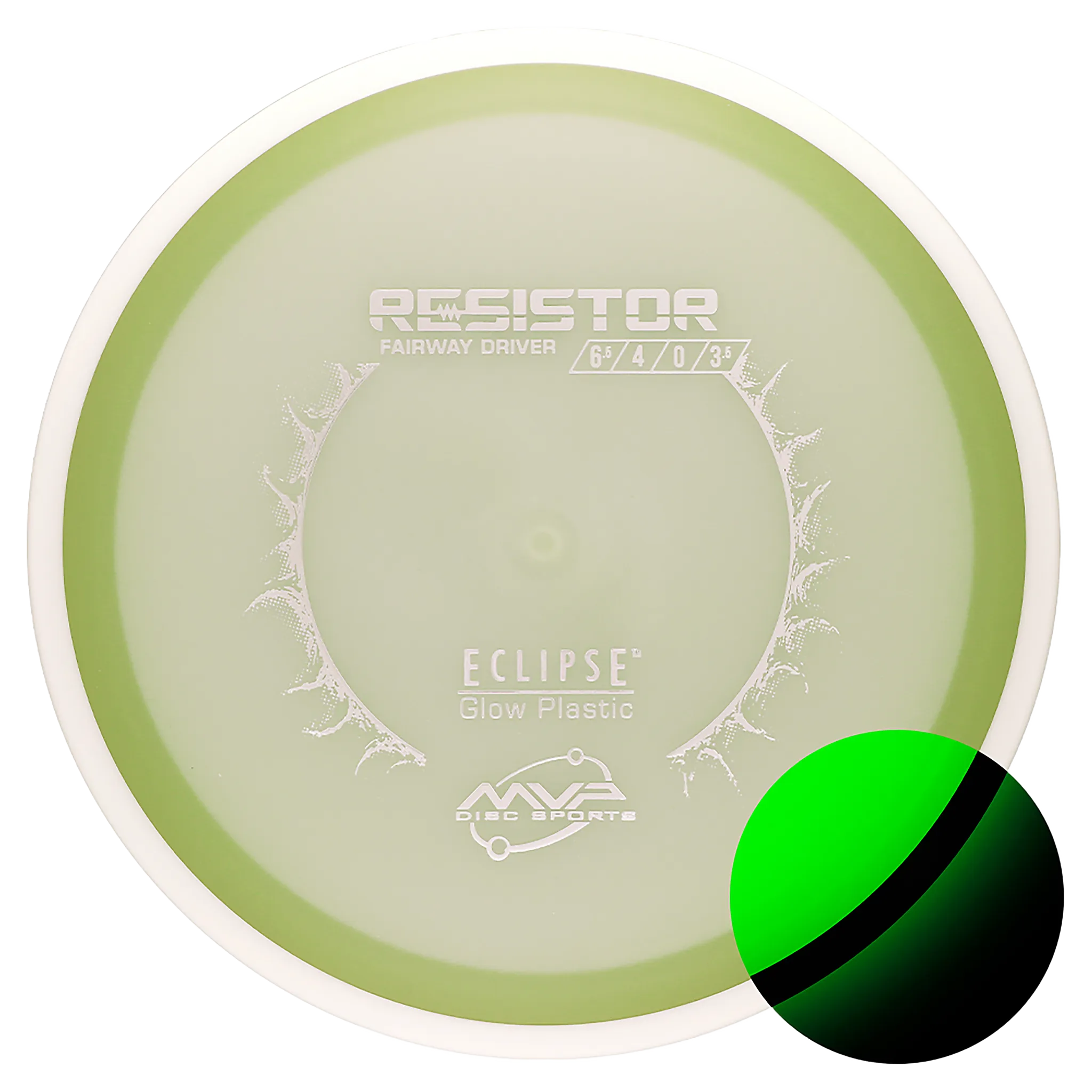 MVP DISC SPORTS Eclipse Glow Driver Resistor Assorted Colors Alle | Intersport.no