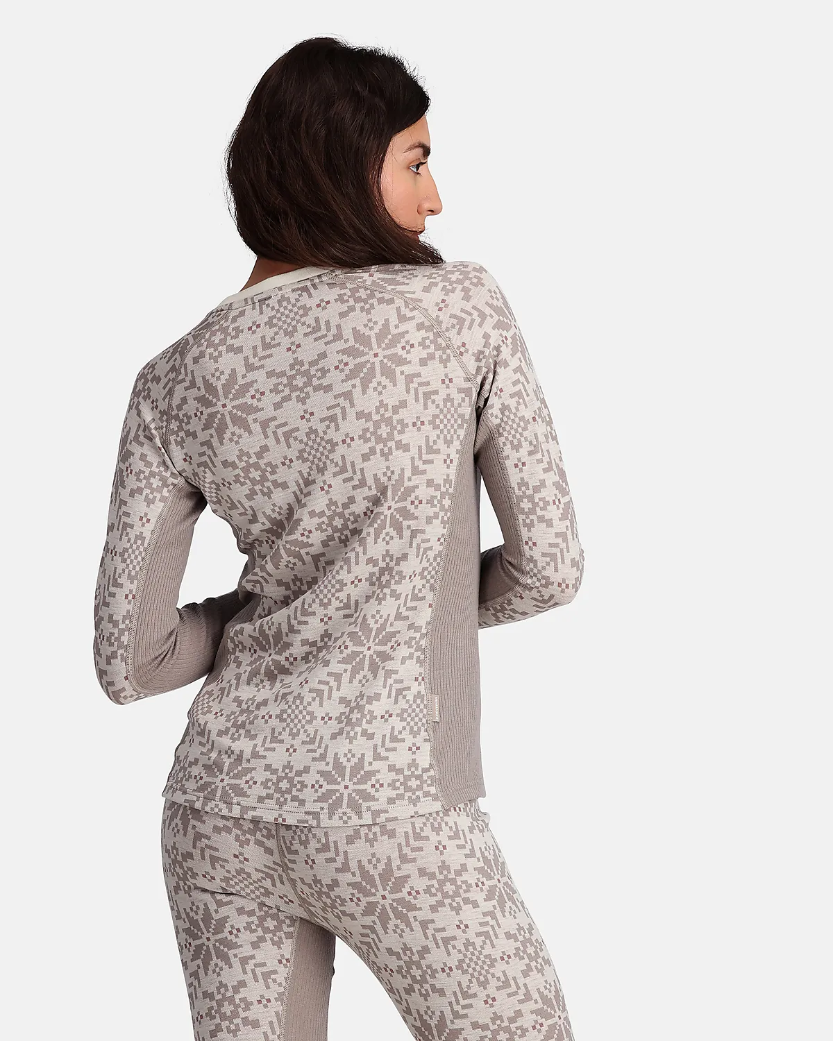 KARI TRAA EDITH LONG SLEEVE LIGHT WARM GREY Dame | Sport1.no