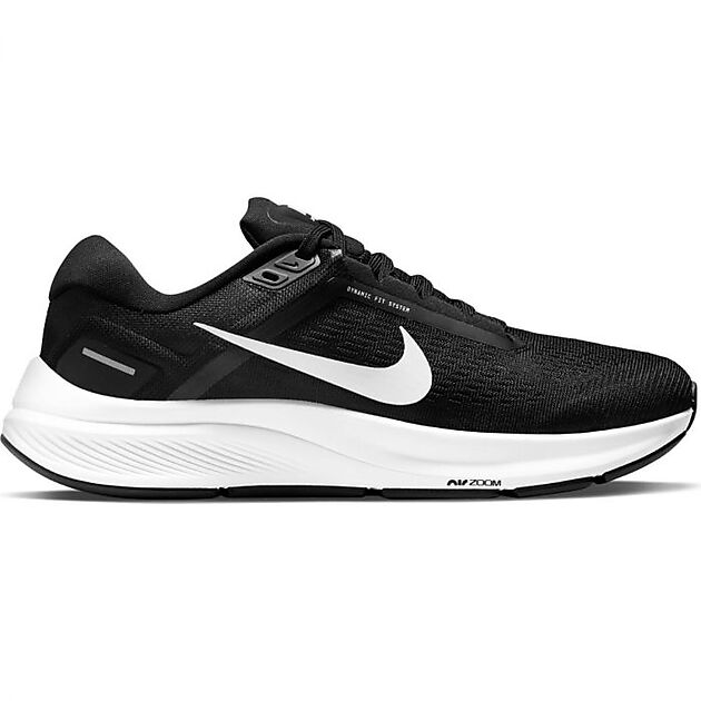 NIKE Air Zoom Structure 24 BLACK/WHITE Dame | Løplabbet.no