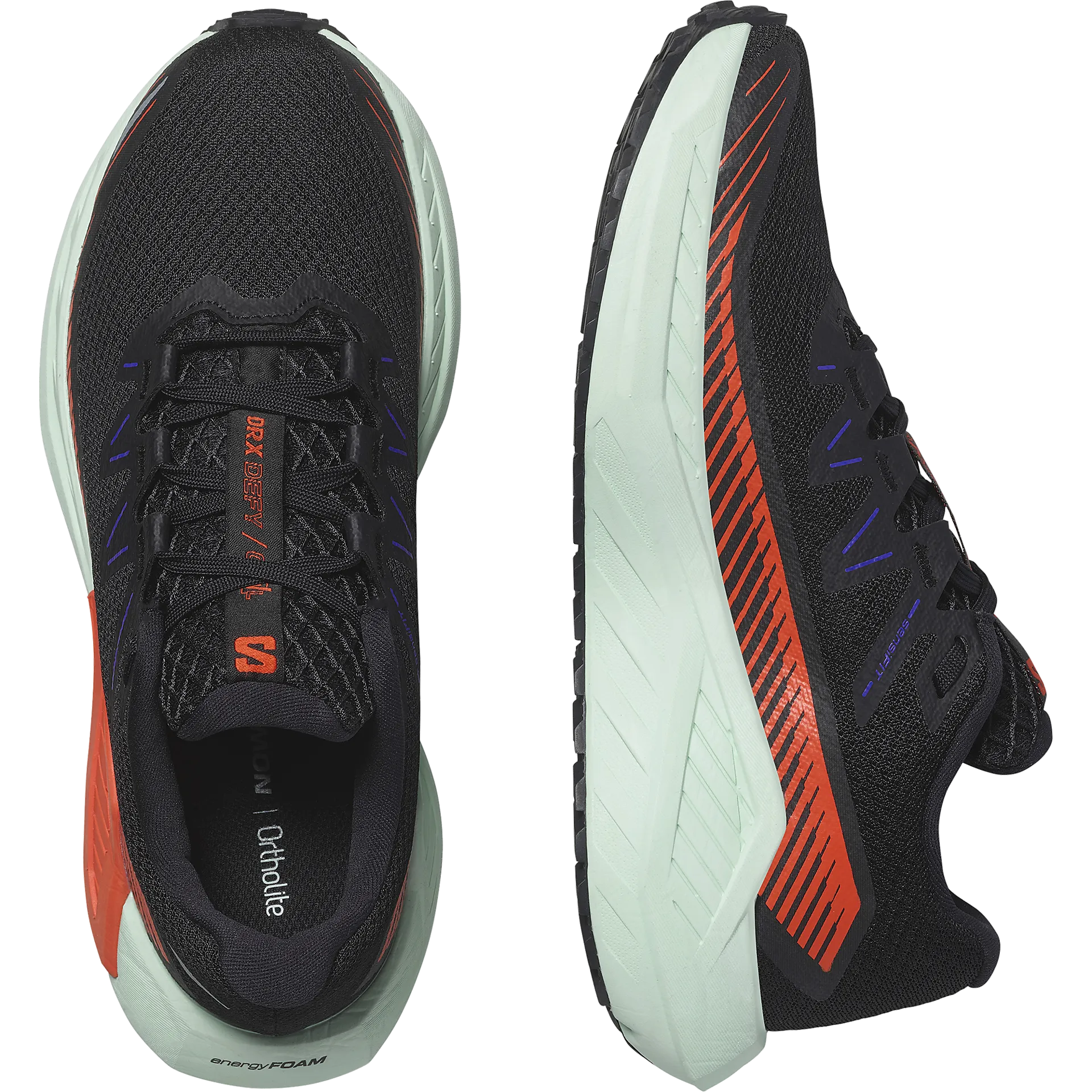 SALOMON DRX DEFY GRVL W Black / Cherry Tomato / Bay Dame | Sport1.no