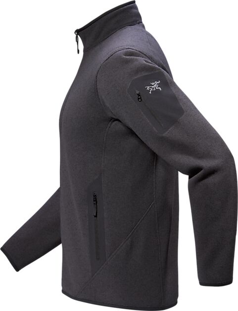 ARCTERYX Covert Cardigan M Black Heather II Herre | Sport1.no
