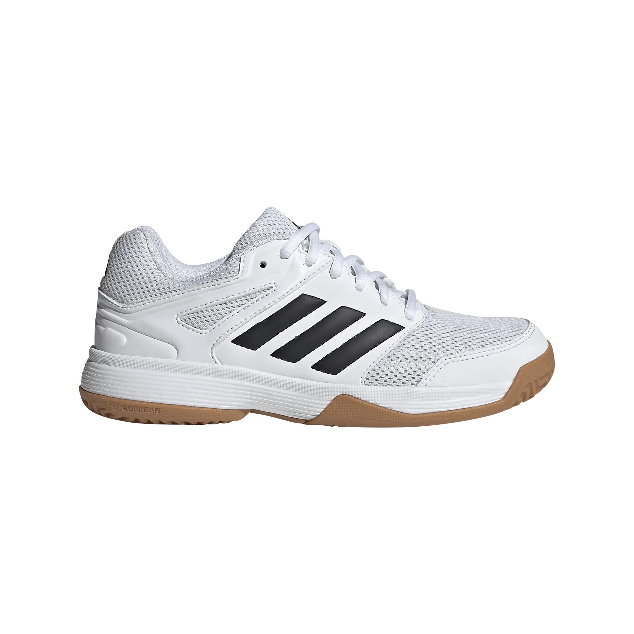 ADIDAS Speedcourt Indoor Sko FTWWHT/CBLACK/GUM10 Barn | Sport1.no