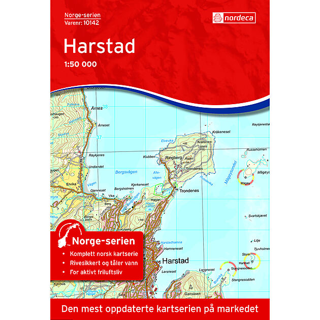 NORDICMAPS HARSTAD Norge-serien Alle | Sport1.no
