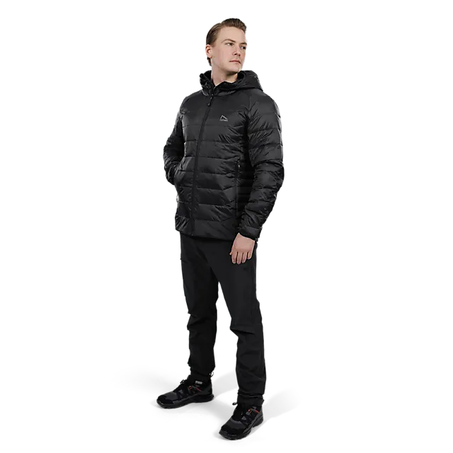 NORHEIM Granitt Pro tynn dunjakke herre JET BLACK Herre | Intersport.no