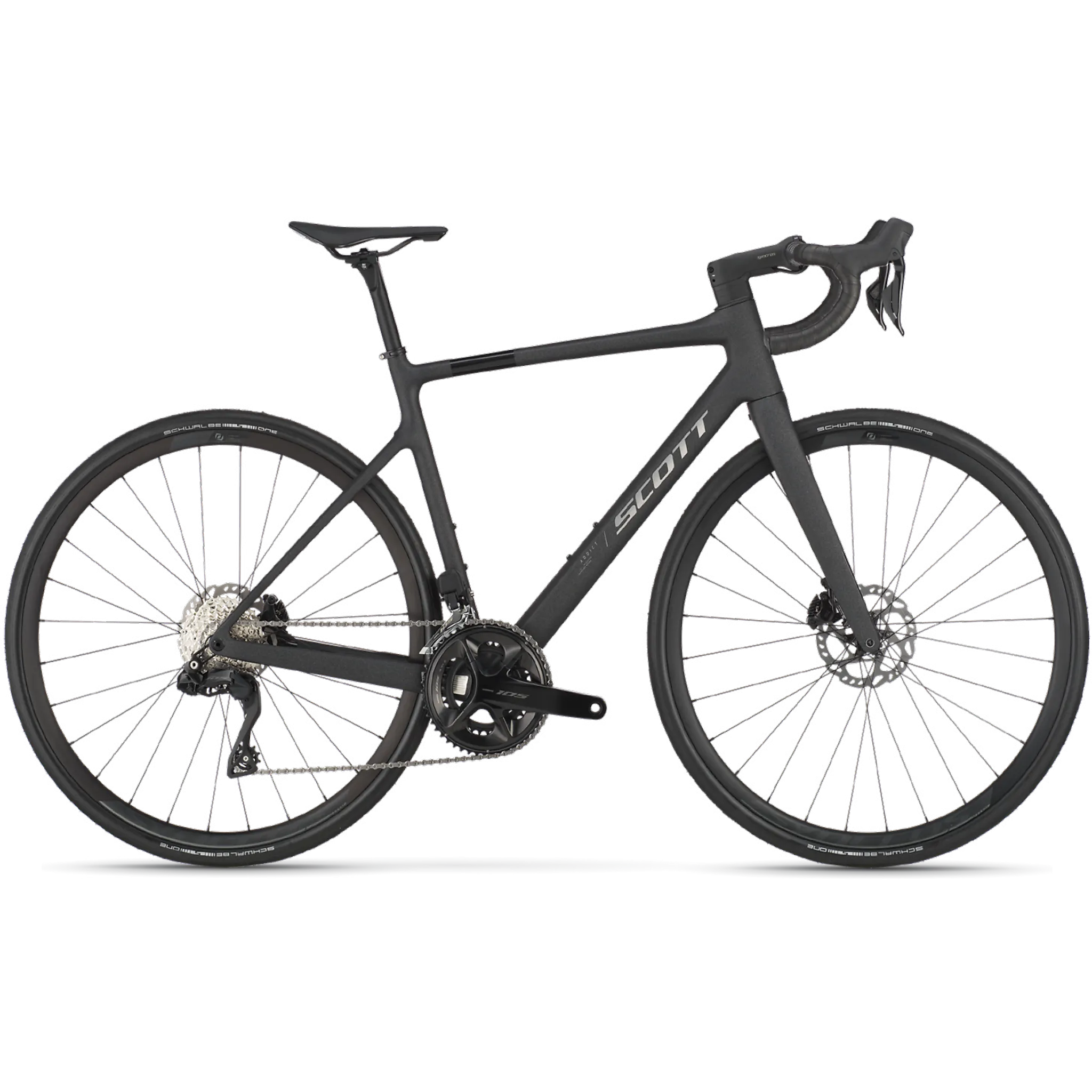 GEKKO GEKKO FLOW GRV 700C CLARIS 16S MATTE BLACK Unisex | Sport1.no