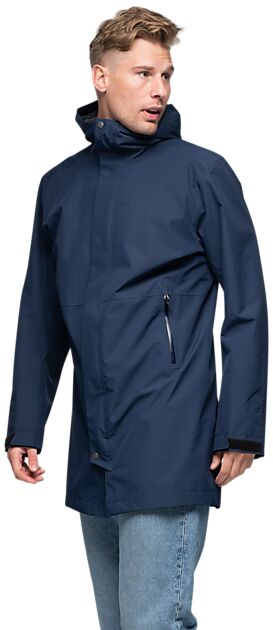 BERGANS OF NORWAY Urban 2L Shell Coat Men Navy Blue Herre | Sport1.no