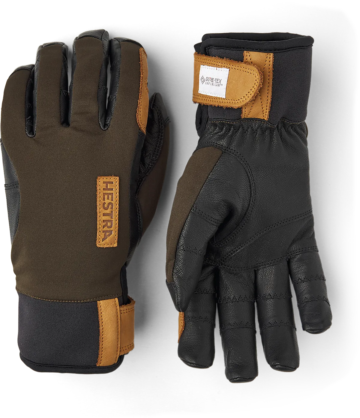 HESTRA Ergo Grip Active Wool Terry hansker Dark forest/Black Unisex ...