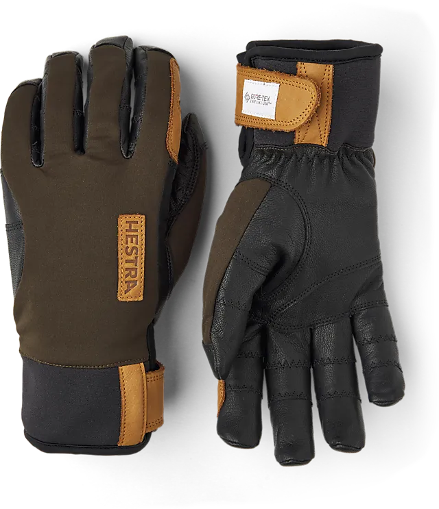 HESTRA Ergo Grip Active Wool Terry hansker Dark forest/Black Unisex ...