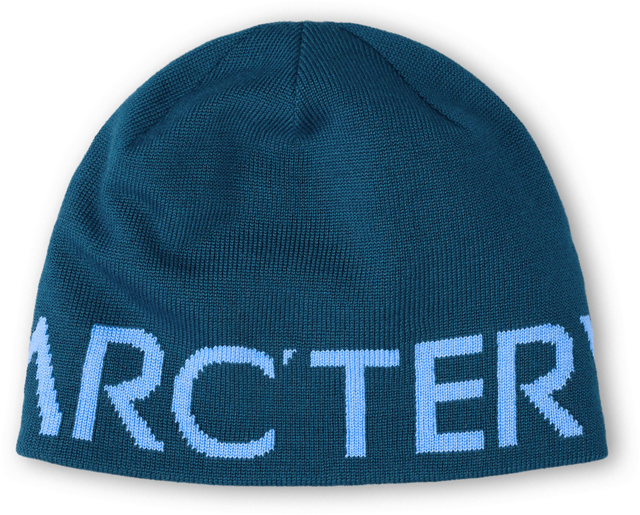 ARCTERYX Word Head Toque Blue Tetra Unisex | Sport1.no